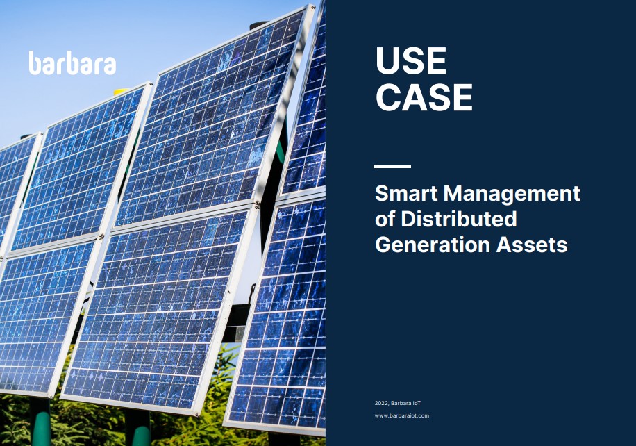 Barbara - Smart Management of distributed generation assets - Success Story